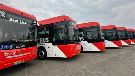 Transjakarta Tambah 22 Unit Armada Bus Listrik Dari Operator Eksisting