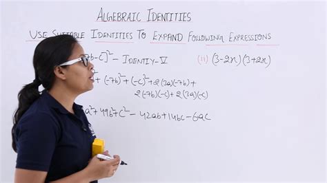 class 9 polynomials problems on algebraic identities part 1 tutorialspoint youtube