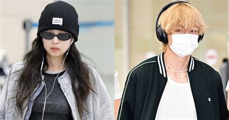 Tin tức hẹn hò của Jennie Blackpink và V BTS tại sân bay gây sốc