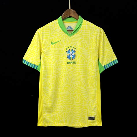 Brazil Home Jersey 24 25 Maxi Kits