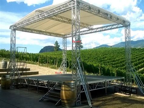 Aluminum Stage Modular Stage With Adjustable Support TourGo Event