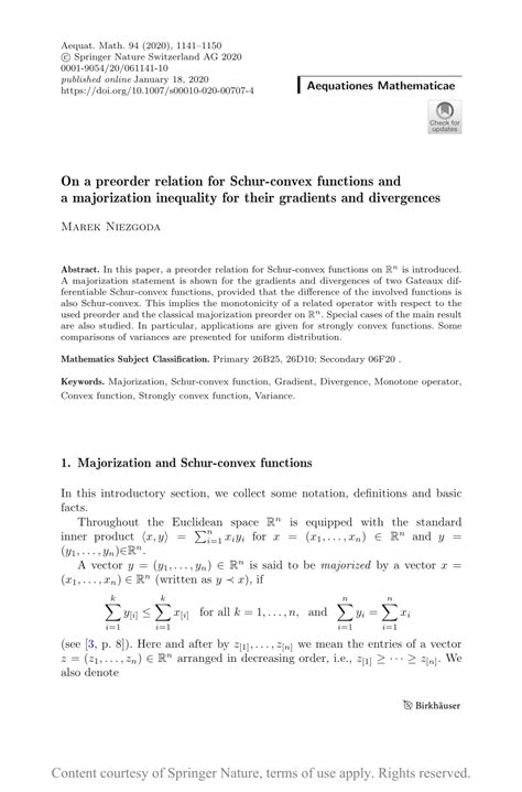 on a preorder relation for schur convex functions and a majorization inequality for their