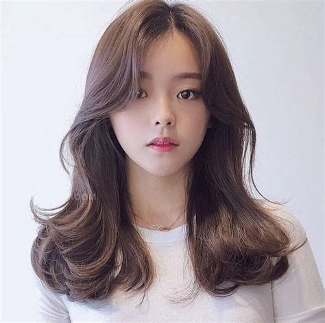 The Hottest Long Side Korean Bangs In 2019 Top Beauty Lifestyles Long Hair Styles Korean