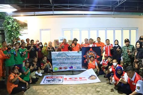 Tim Relawan Lampung Diberangkatkan Untuk Bantu Korban Gempa Di Cianjur