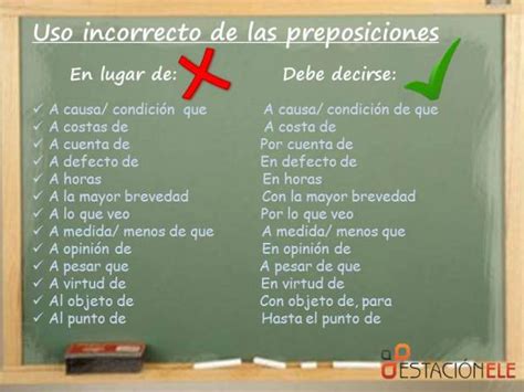 Lista de ejemplos de por y para en español Paideía Pedia
