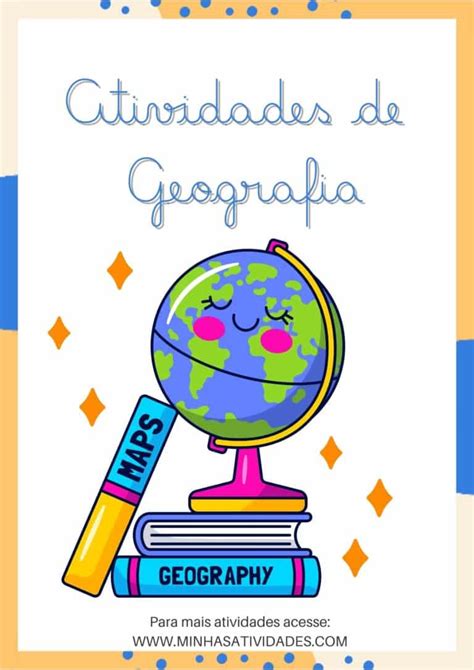 Atividades Capas De Geografia Para Imprimir