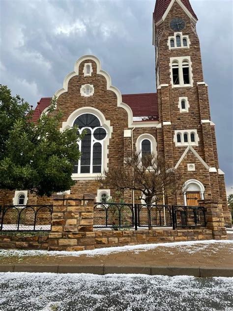 Africa Facts Zone On Twitter Hailstorm Fell In Namibia