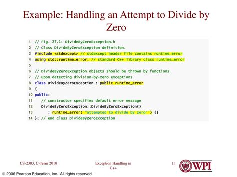 ppt exception handling in c powerpoint presentation free download id 1272364