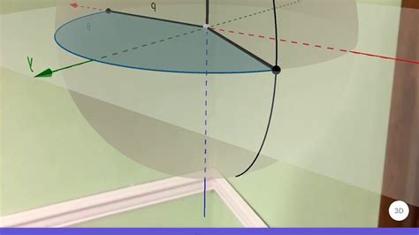 spherical coordinates dynamic and modifiable illustrator within geogebra 3d with augmented