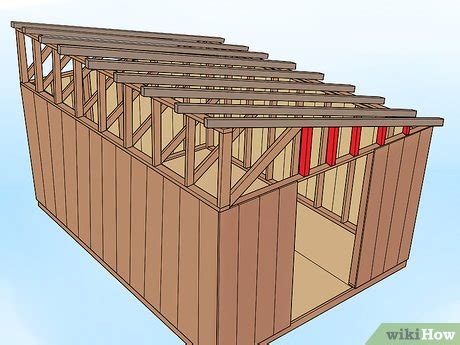 How To Build A Lean To Shed With Pictures WikiHow