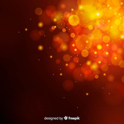 Abstrait Dans Le Style Bokeh Vecteur Gratuite