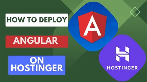 how to deploy angular application in hostinger shared server using hpanel rockingsupport youtube