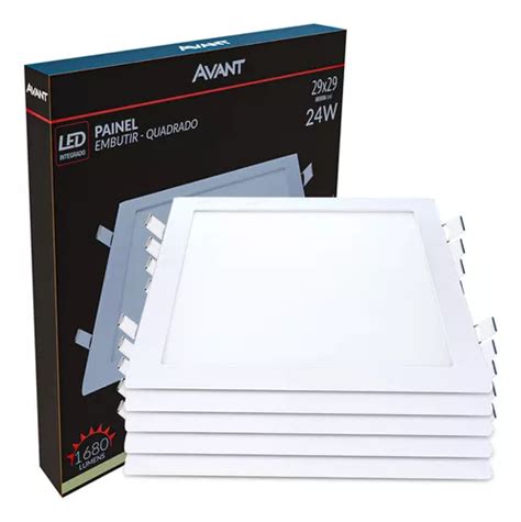 Lámpara plafón led de techo Avant 13508 color blanco 100V 240V