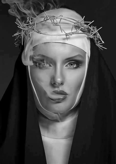The Hottest Nun Ever Lets Hope Shes Real Via Blackwhitemadness Tumblr Beauty