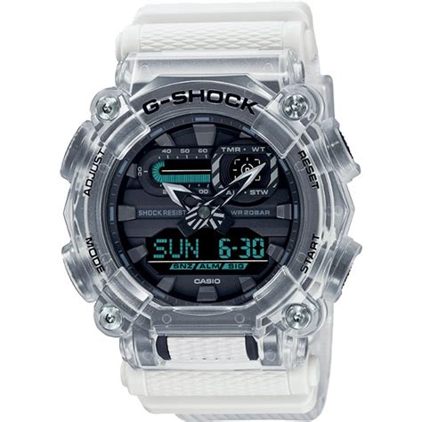 Relógio Casio G Shock GA 900SKL 7ADR Sound Wave Series Treinit