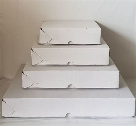 Caixa para Salgado de Papelão Ondulado nº4 30 7cmx30 7cmx5 5cm L C