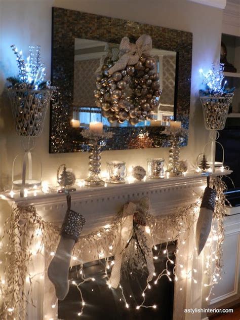 25 Gorgeous Christmas Mantel Decoration Ideas Tutorials Hative