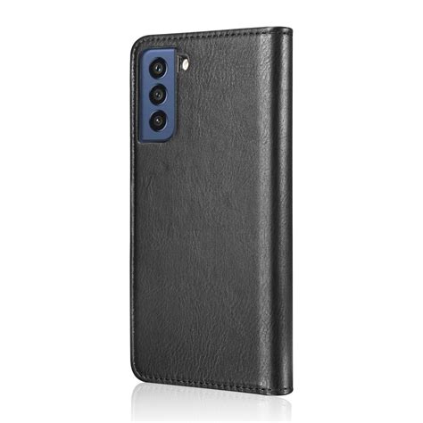 DG MING 2 in 1 Fodral för Samsung Galaxy S21 FE Svart Teknikdelar se