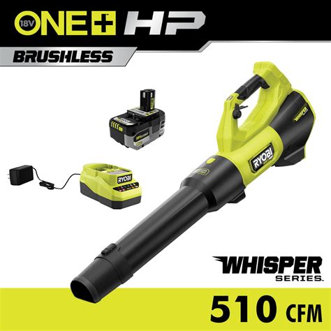 V One Hp Brushless Cfm Blower Kit Ryobi Tools
