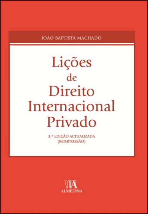 Lições de Direito Internacional Privado