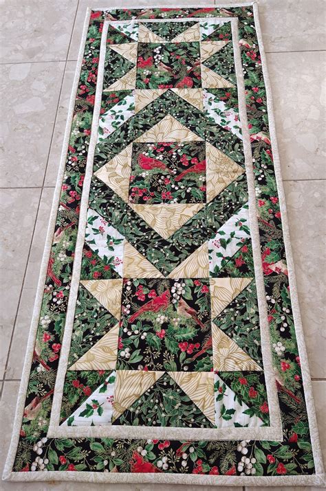 Cardinals Table Runner Etsy