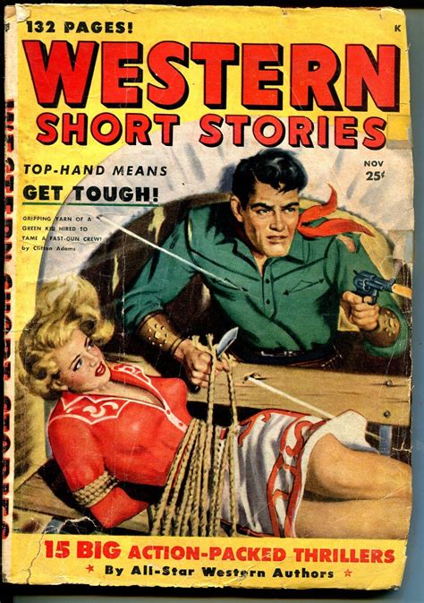 Western Short Stories 11 1949 Timely Hard Boiled Western Pulp Bondage