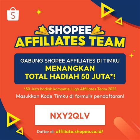Solehudin On Twitter Yuk Gabung Shopee Affiliates Program Di Tim Ku