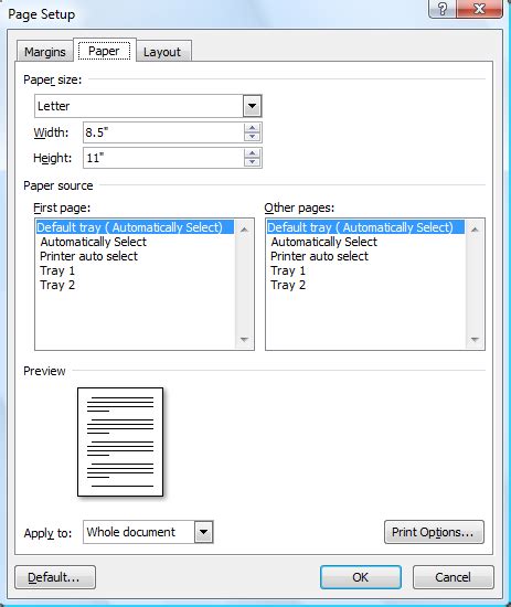 How To Set Default Page Layout In Word Bpobg