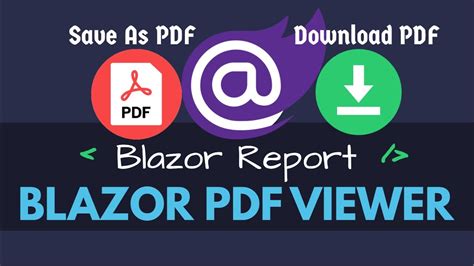 blazor pdf viewer pdf generate pdf download youtube