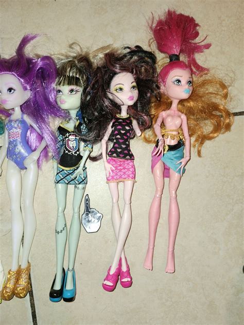 LOT Monster High Ghoul Spirit Frankie Stein Creepateria Draculaura