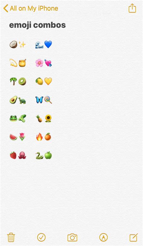 50 Cute Emoji Combos To Mix And Match Your Favorite Emojis