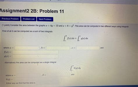 solved assignment2 2b problem 11 previous problem problem