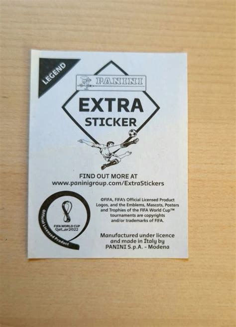 Extra Sticker Kylian Mbappe Gold Fifa Panini World Cup Qatar 2022