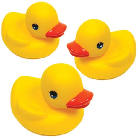 Yellow Rubber Ducks Bulk 12 Pack Windy City Novelties