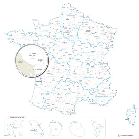 Carte France Vectoriel Carte De France Vierge Vectoriels Et