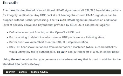 Vpn OpenVPN Authenticate Decrypt Packet Error Packet HMAC