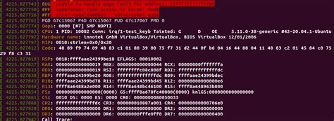 C Crash By Executing Strstr Inside Kernel Module Stack Overflow