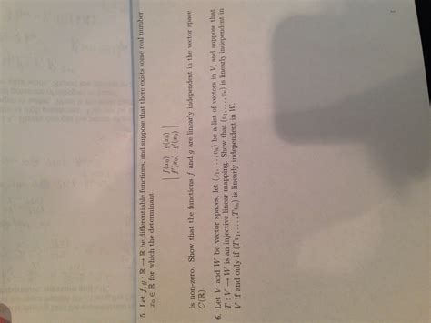 solved 5 let f g r r be differentiable functions and