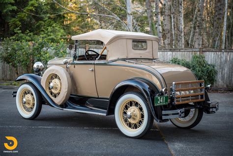 1931 Ford Model A Deluxe Roadster Northwest European