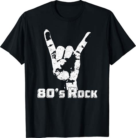 80s Rock Band Shirts