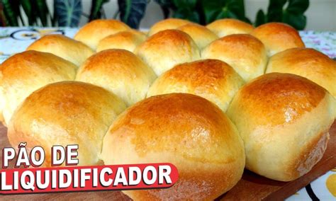 Pãozinho caseiro de liquidificador simples e super fofinho Incrível