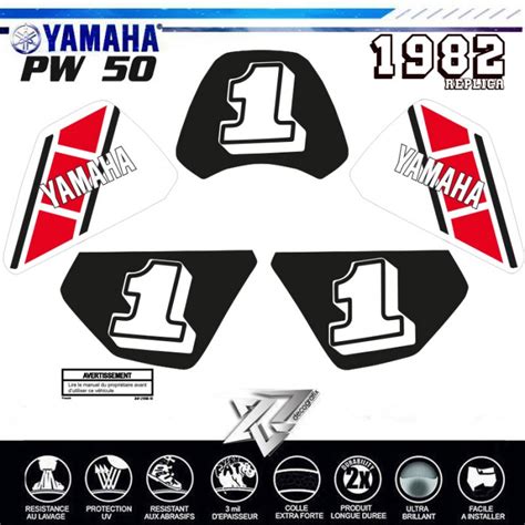 Kit D Co Pw Replica Yamaha Decografix Qualite Epaisseur