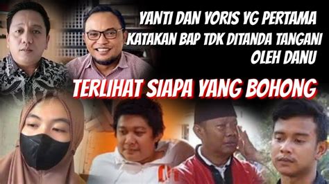 YANTI DAN YORIS TAK BISA NGELES LAGI BAP TIDAK DI TANDA TANGANI