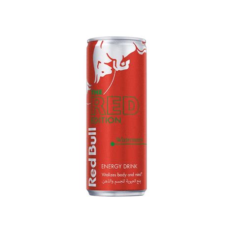 Red Bull The Red Edition Energy Drink With Watermelon 250ml Beverage