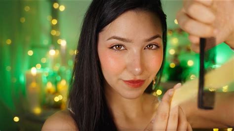 4K ASMR Playing With Your Hair To Relax You YouTube