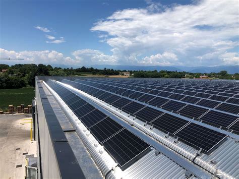Impianto Fotovoltaico Da 190 08 Kwp Su Copertura Edificio Industriale