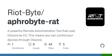 GitHub Riot Byte Aphrobyte Rat A Powerful Remote Administration Tool