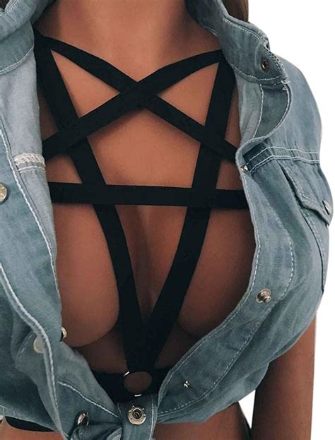 Damen Offene Brüste BH Ouvert Büstenhebe Wetlook Spitzen Bra Dessous