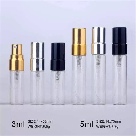 Jual Botol Spray Refill Kaca Ml Parfum Sprayer Tutup Metal
