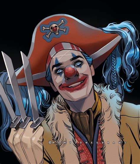 Buggy The Clown One Piece And 1 More Drawn By Romy Jones